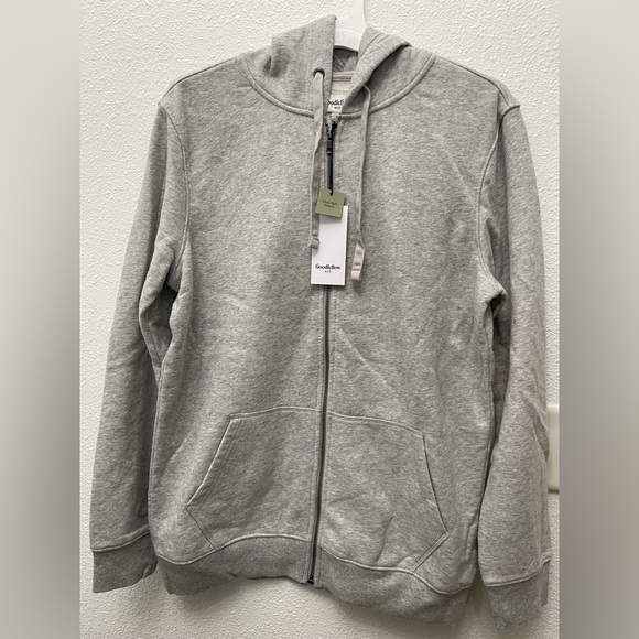 Goodfellow & Co | Tops | 3 For 35 Cement Fleece Full Zip | Poshmark